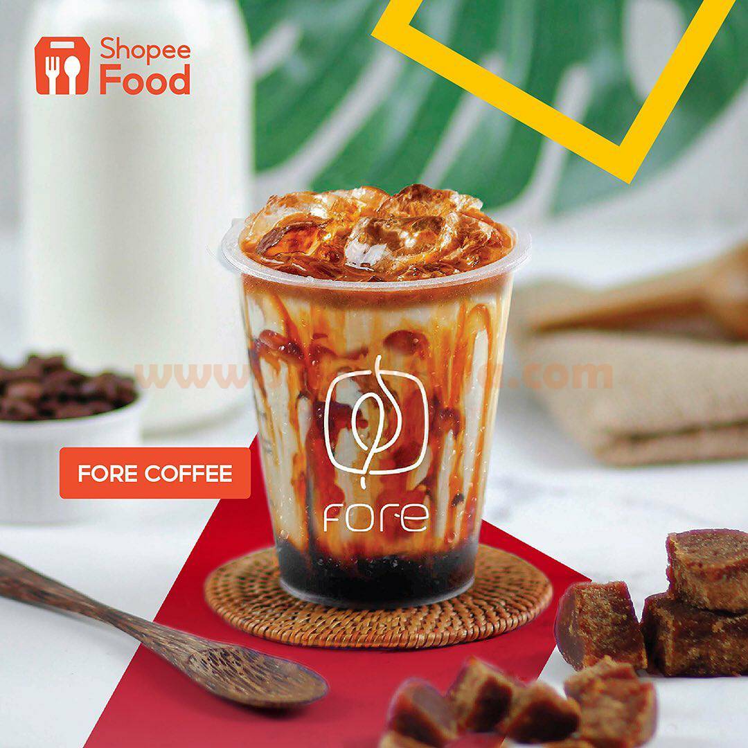 Fore Coffee Promo Diskon 50% + Gratis Ongkir via Shopee Food - scanharga