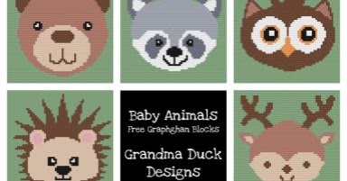 Grandma Duck Designs: Baby Animals: Forest Friends