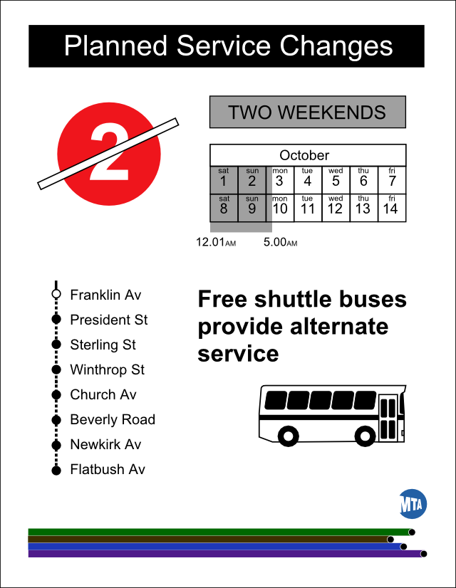 This Life: MTA Posters could be easier to read