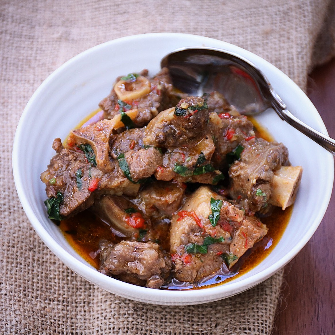 FoodAce: Oxtail Pepper soup