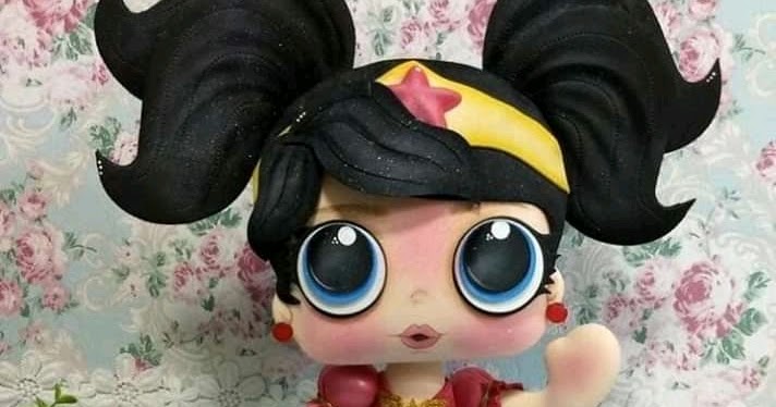 Boneca lol baby maravilha de eva com molde para imprimir - Ver e Fazer