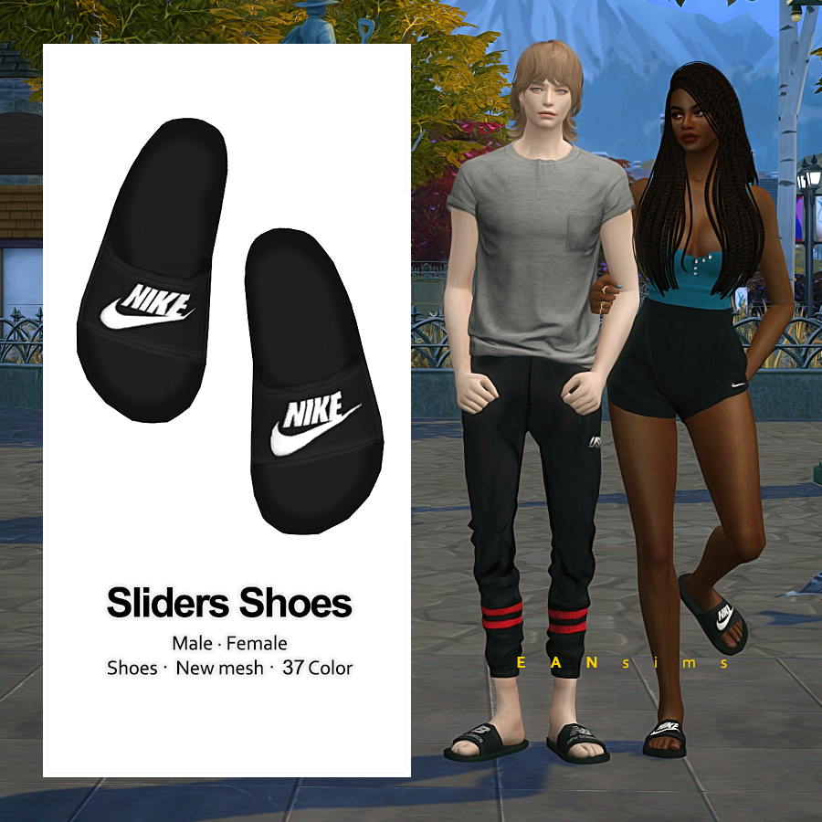 TS4 Sliders 슬리퍼