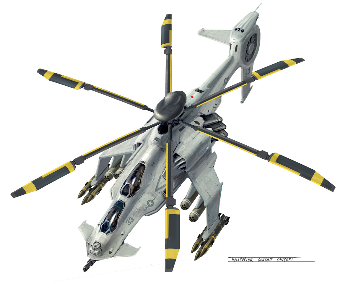 DSNG'S SCI FI MEGAVERSE: CONCEPT HELICOPTERS [HOVERCOPTERS]