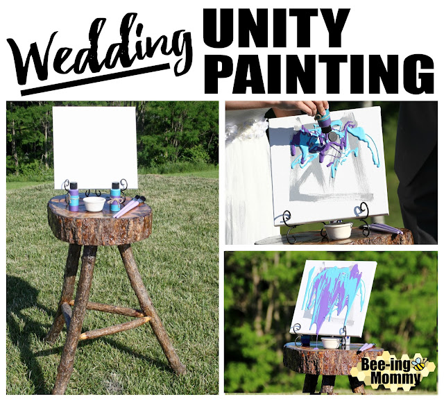 Unique Wedding Unity Painting