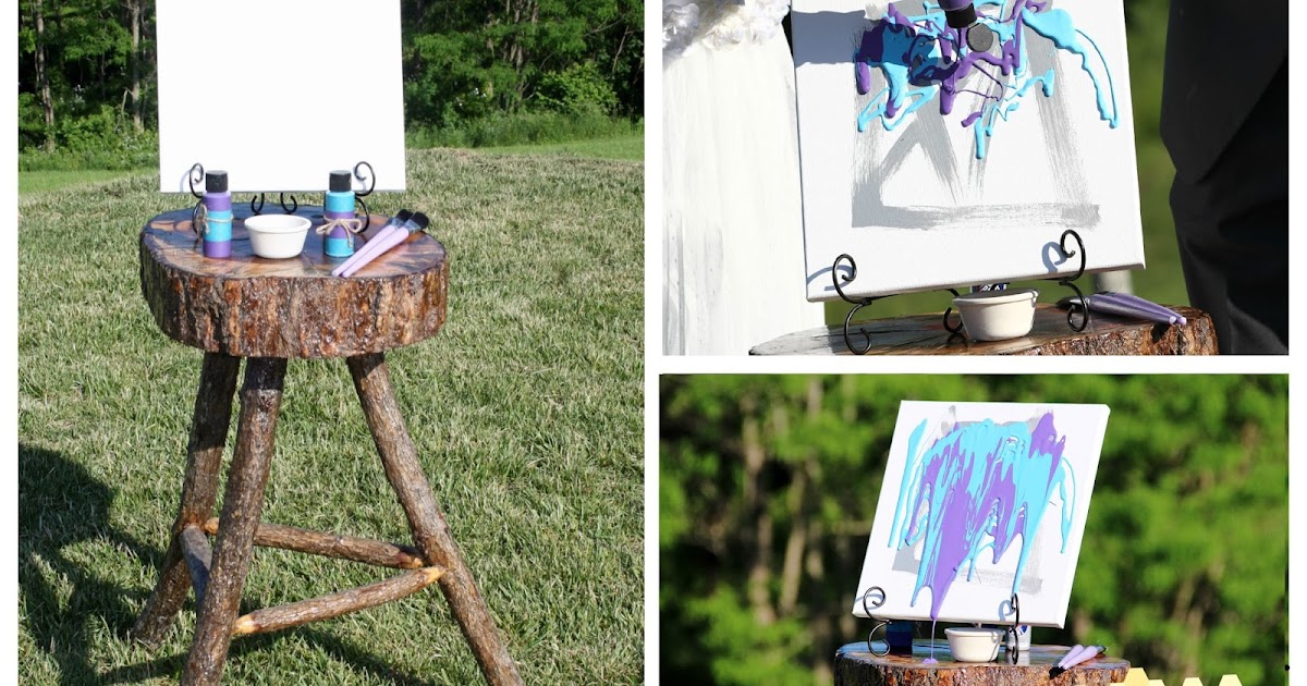 Unique Wedding Unity Painting