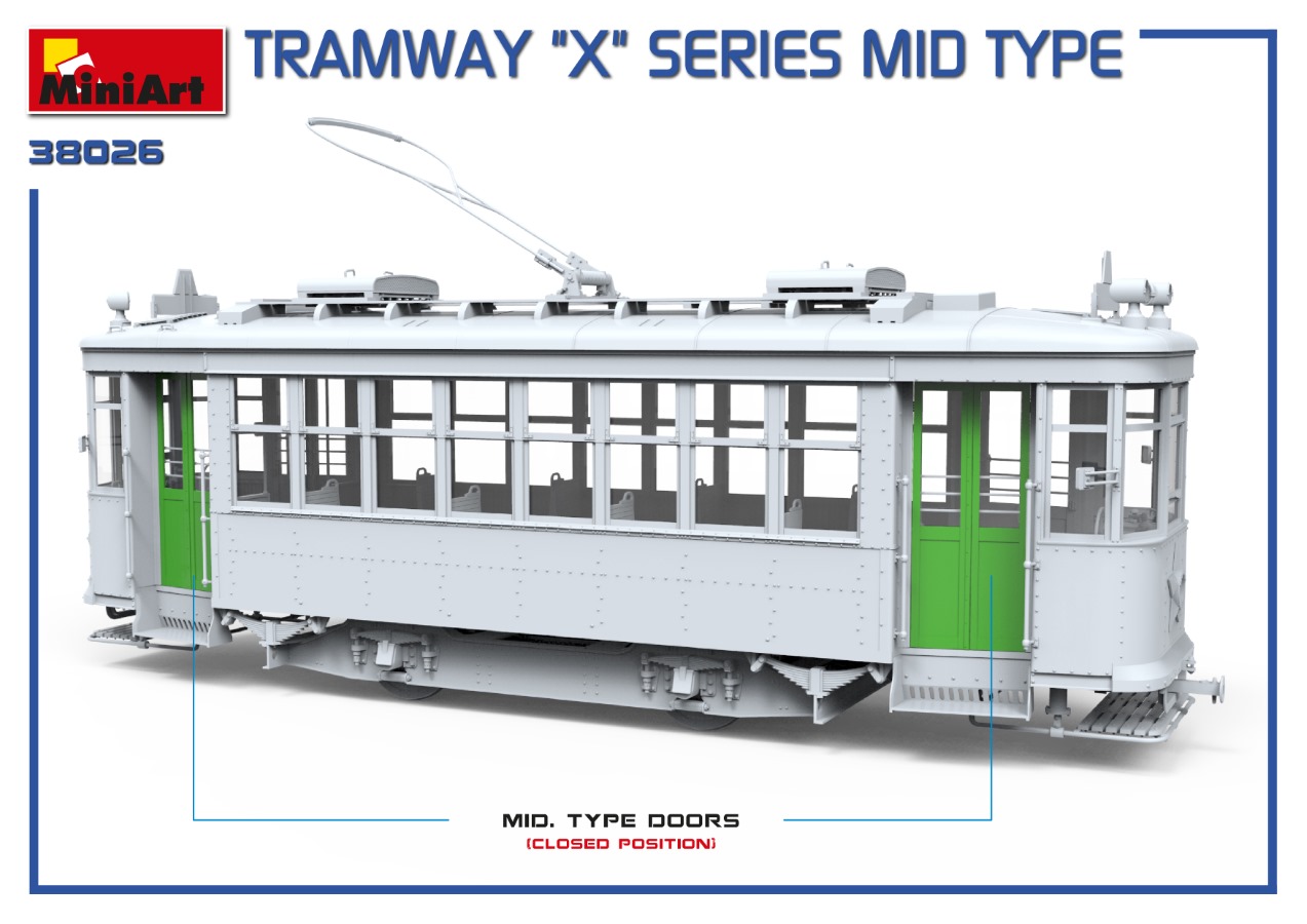 The Modelling News: Preview: MiniArt's new 35th scale Tramway "X ...