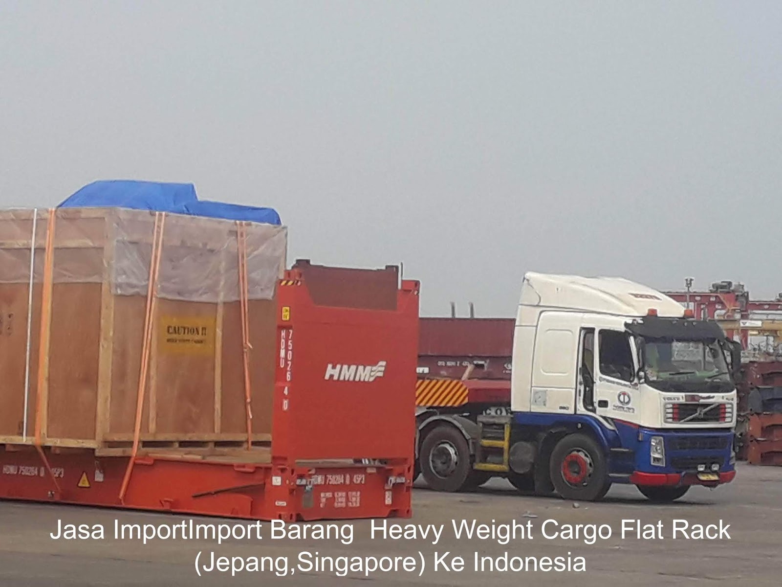 Import Barang Heavy Weight Cargo Flat Rack (Jepang,Singapore) Ke ...