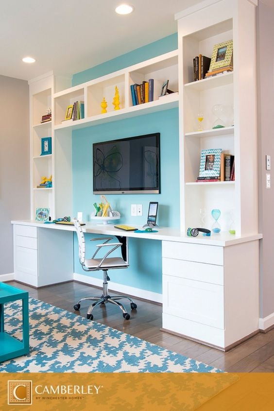 25 A Comfortable Study Room Ideas For Girls | ARA HOME