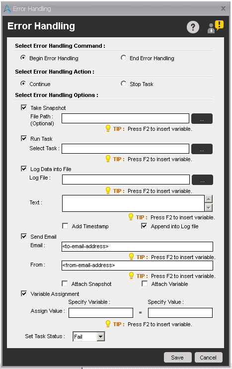 Automation Anywhere - Error Handling and OCR ~ iTechClasses - Interview ...