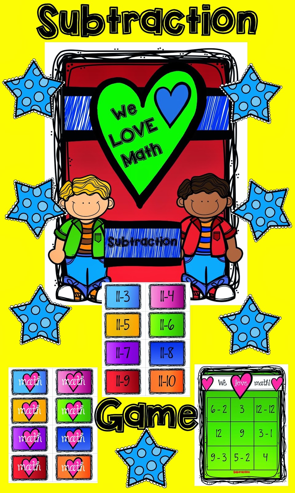 Rachel's Reflections: New Math game......We LOVE Math!