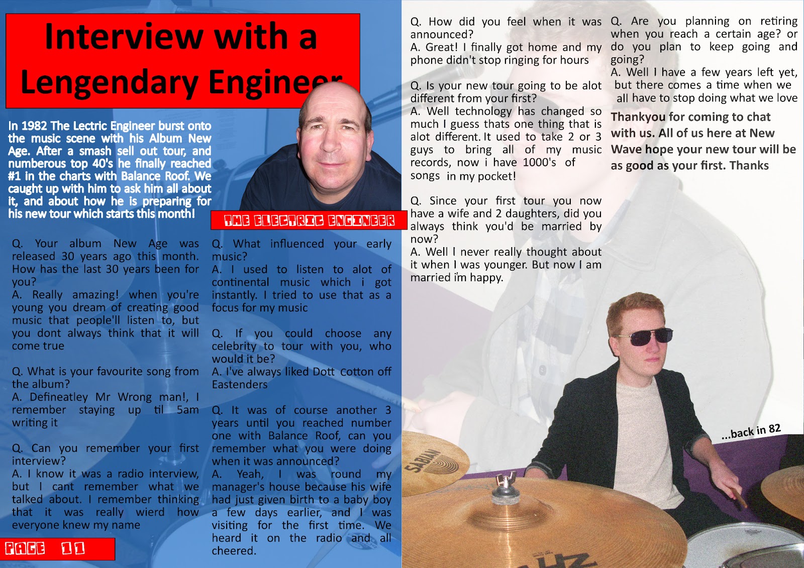 Jordan Swan AS Media Studies: Music magazine completed Cover, Contents, DPS