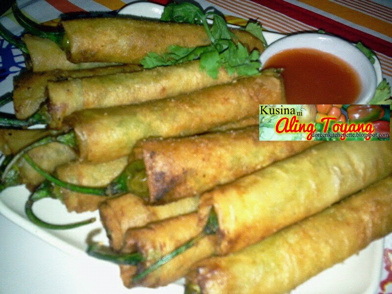 for my hungry tummy!: DYNAMITE (Relyenong Sili)