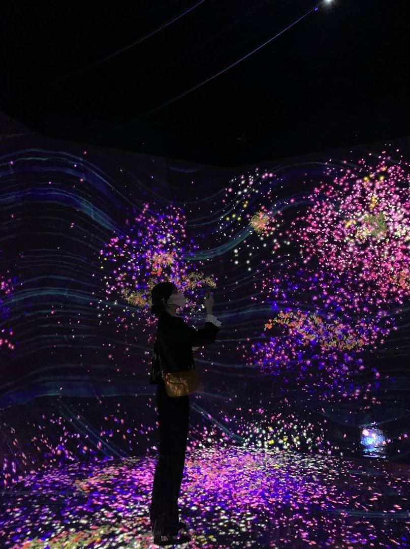 SNSD YoonA visited teamLab: LIFE exhibit at DDP - Wonderful Generation