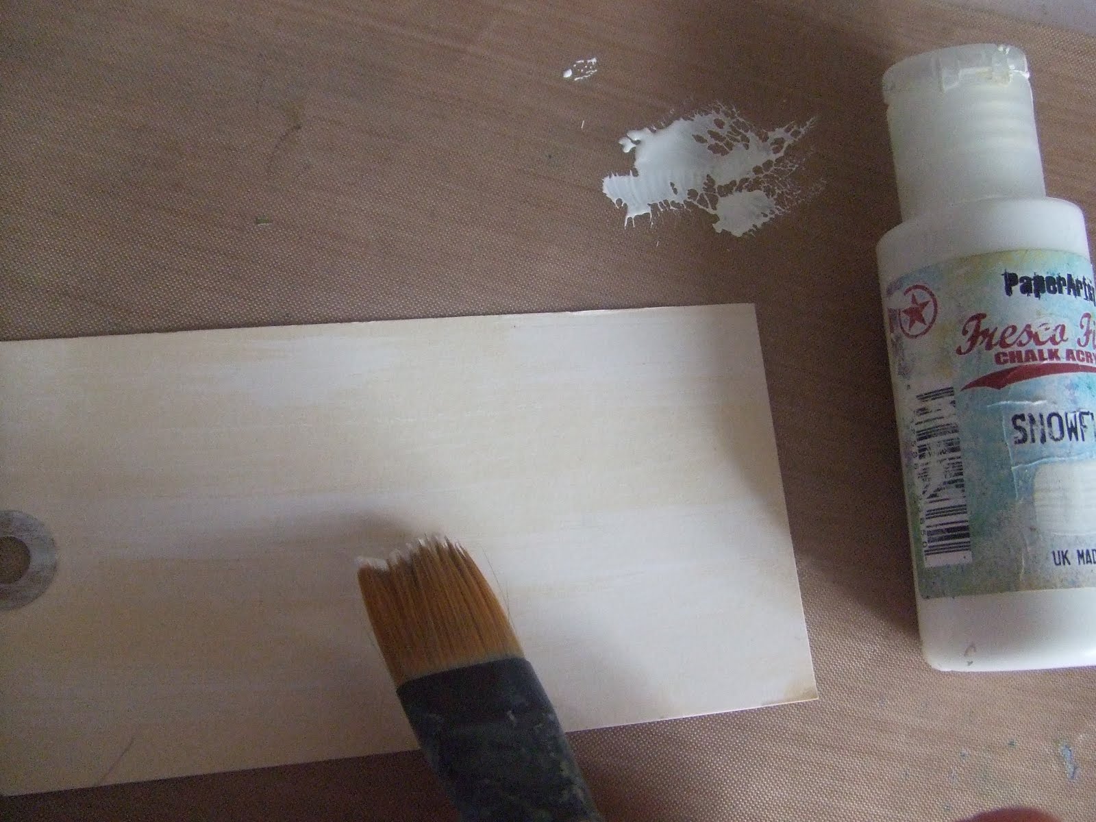 Yours Artfully: Fresco Finishes and Distress Stains