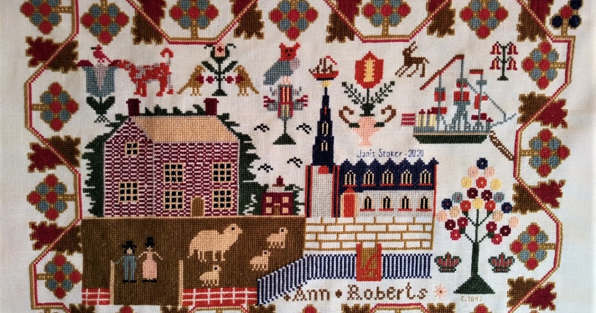 Journeys With Janis: Ann Roberts Sampler - Completed