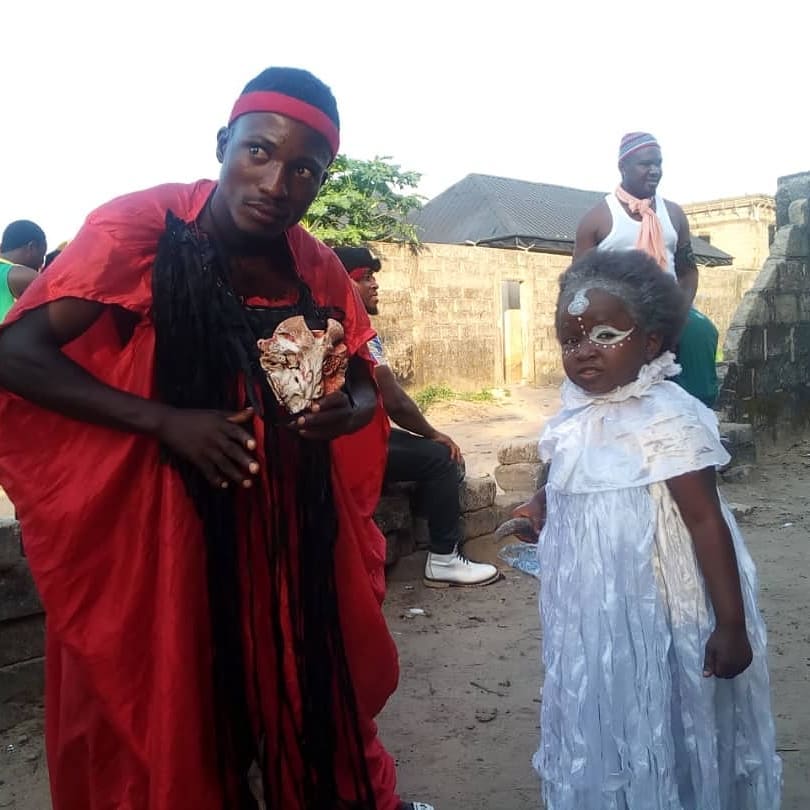 Old Throwback Childhood Photos of Oluebube Obio