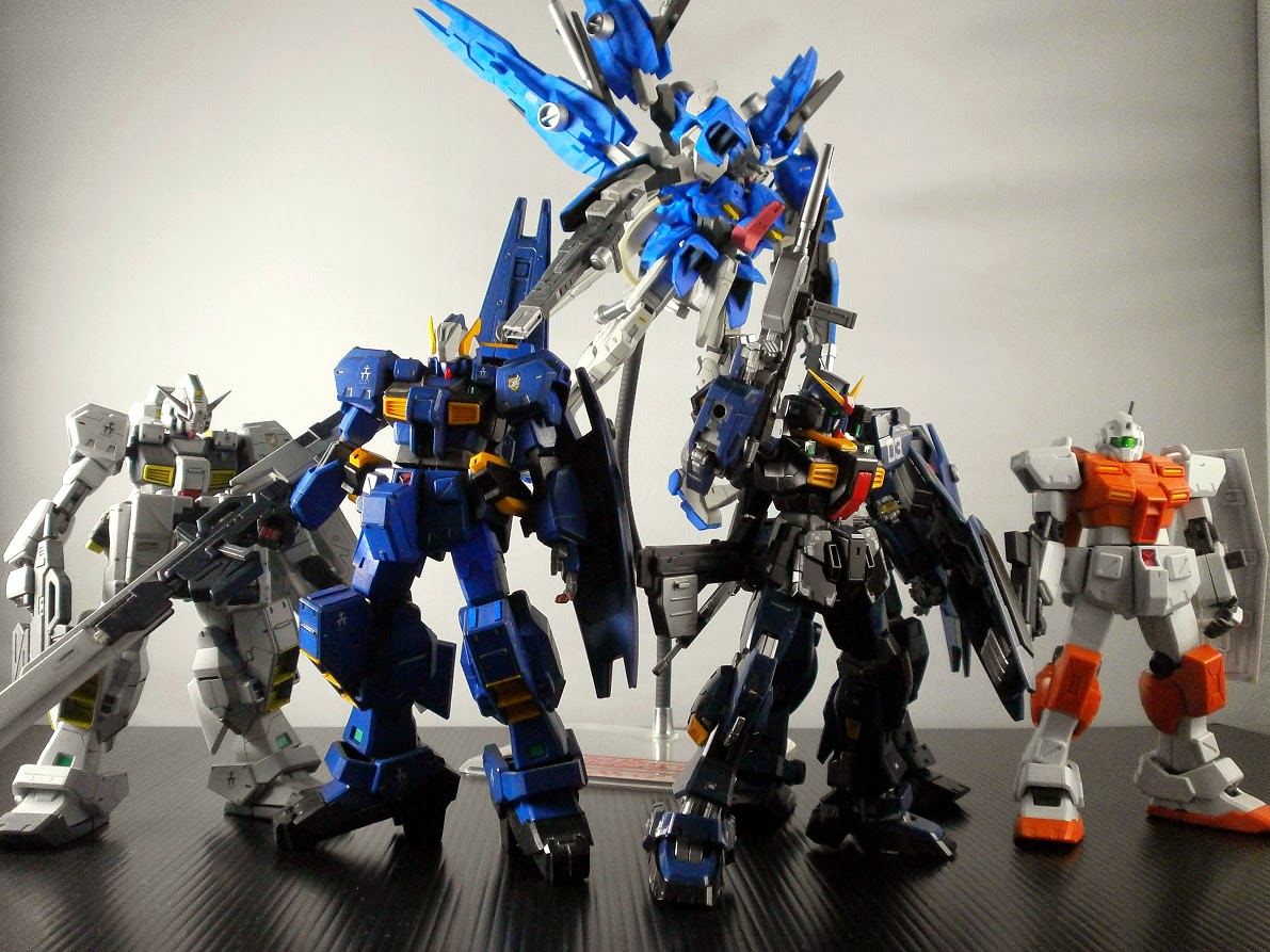 GUNPLA & FIGURE WORKSHOP: 1/144 Custom Made Gundam Model - GN??