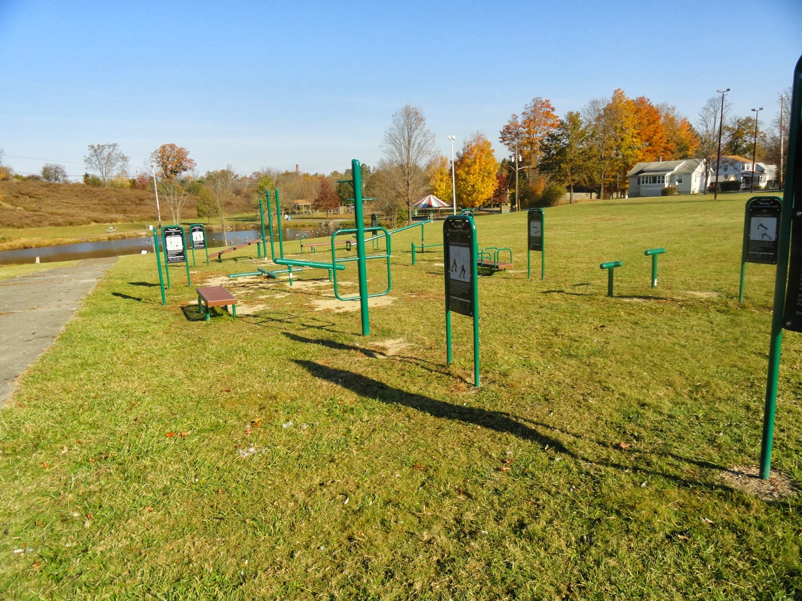 Ken's Kettlebell Blog: Parcourse-Linear playground