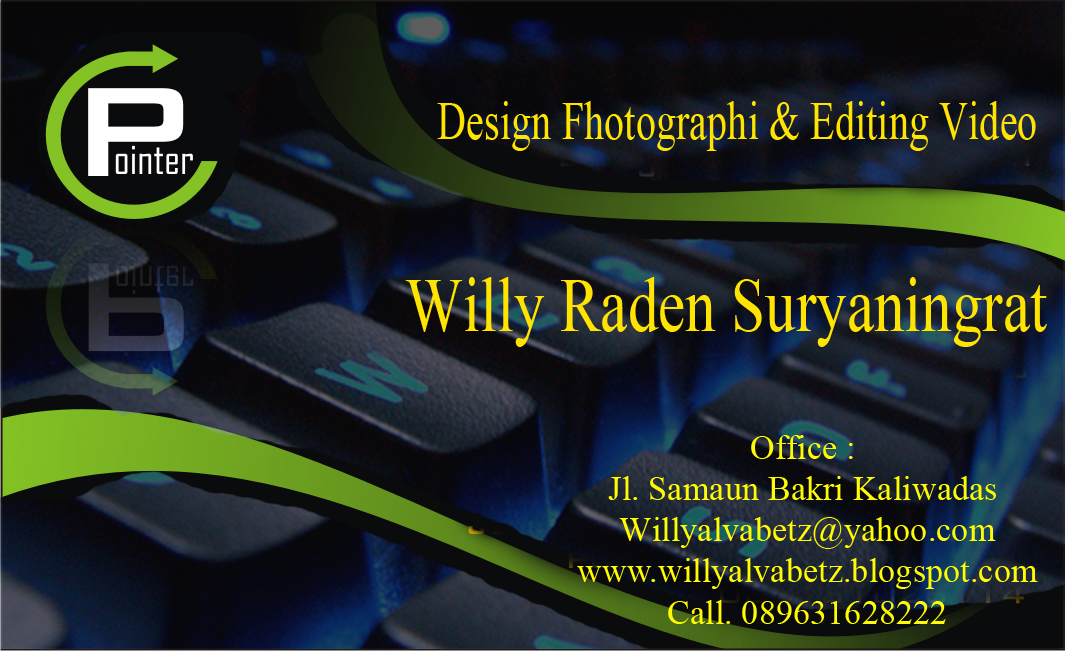 Cara Membuat kartu Nama menggunakan Fhotoshop. kartu nama, Contoh Kartu ...