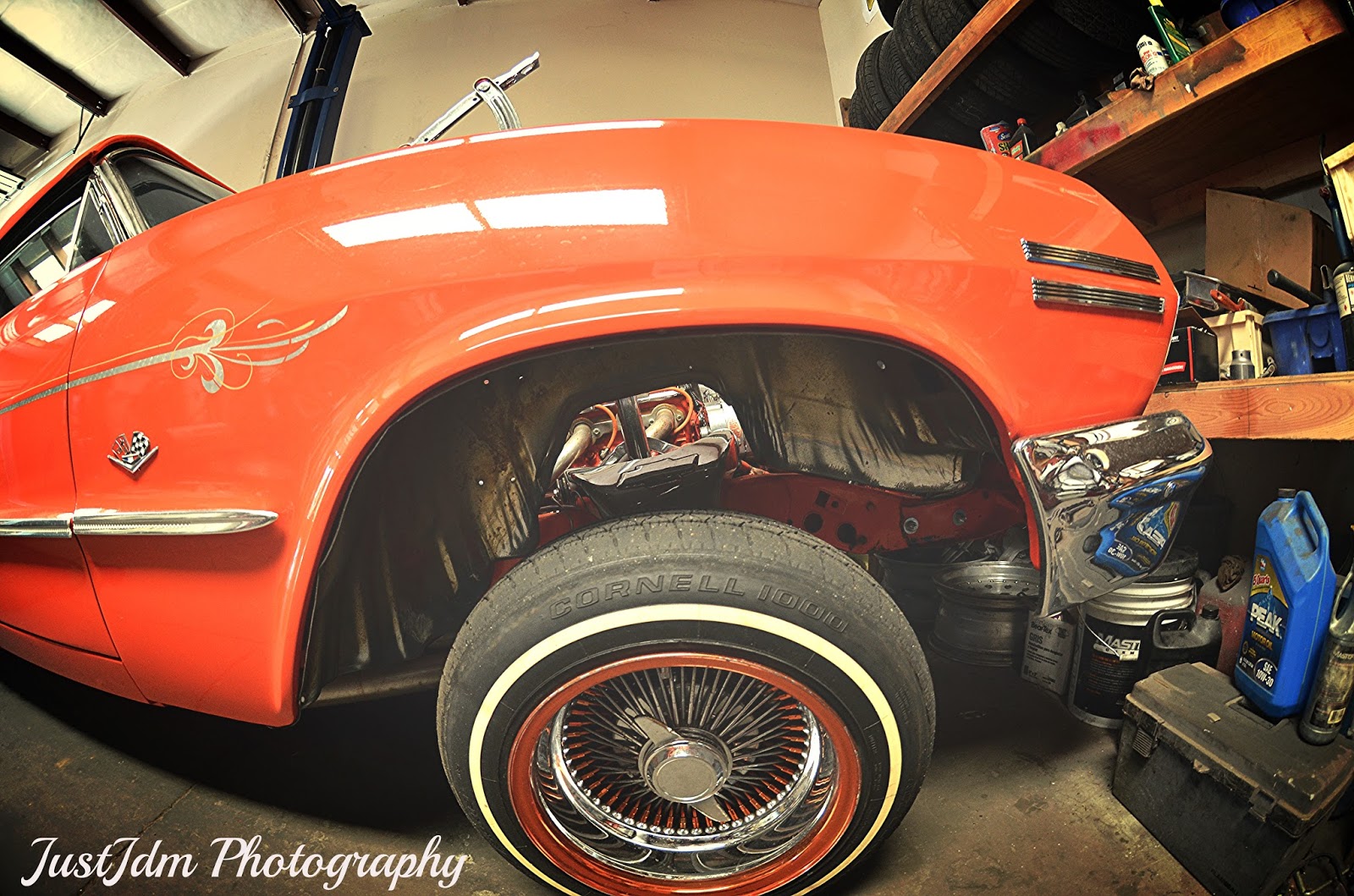 JustJdm Photography: Obsession Car Club Mural'd Chevy Impala