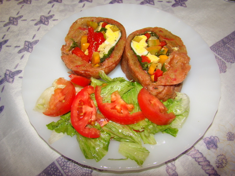 Seitán con verduras - Cocina y Thermomix - MundoRecetas.com