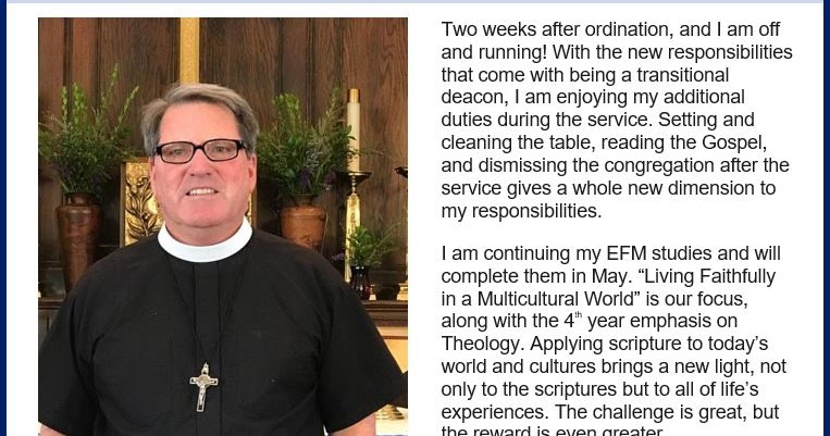 Christ Episcopal Church: CEC Breaking News and Father Riley's homily ...