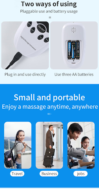 Body Massager Digital Acupuncture EMS Therapy Device