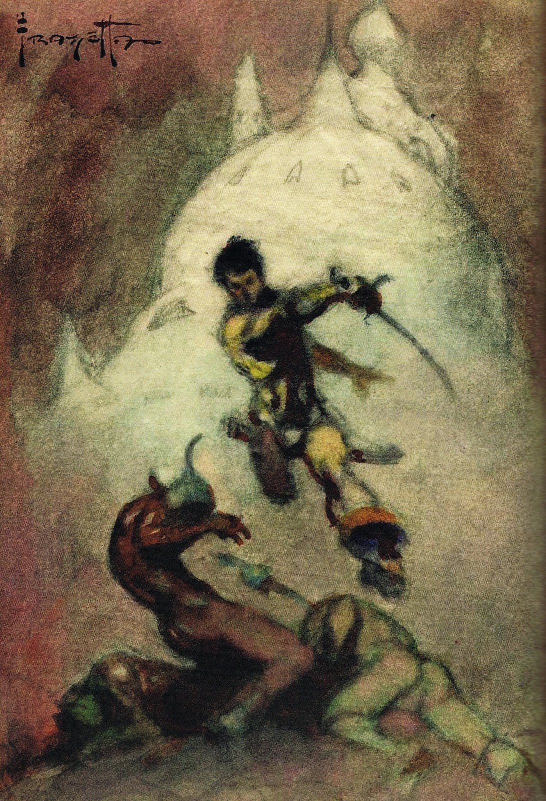 Cap'n's Comics: Swords of Mars by Frank Frazetta