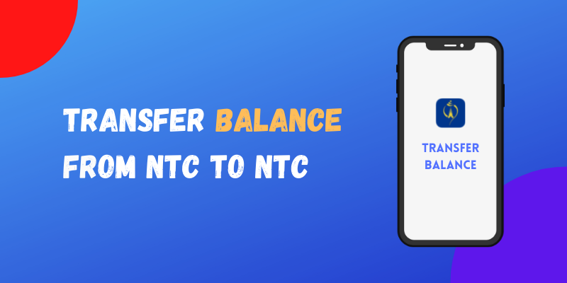 How to transfer balance in NTC from NTC? [2023]