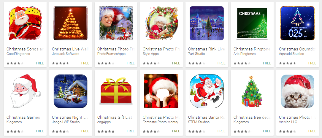 World’s best Christmas App Collection - Youth Apps