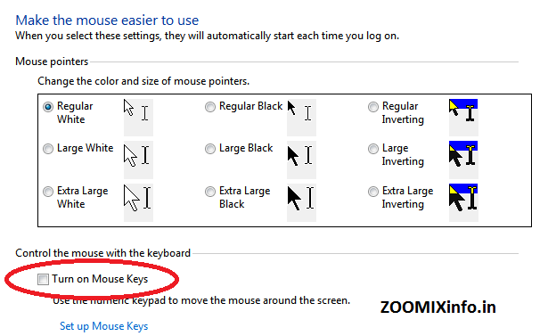 How to Operate Mouse in Keyboard without Mouse