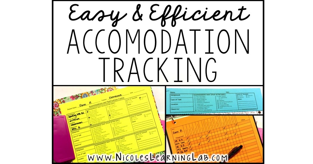 Tracking Accommodations Easily and Efficiently | Learning Lab
