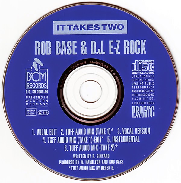 .: Rob Base & DJ E-Z Rock - It Takes Two [CDM Germany 1988]pg 237 pg