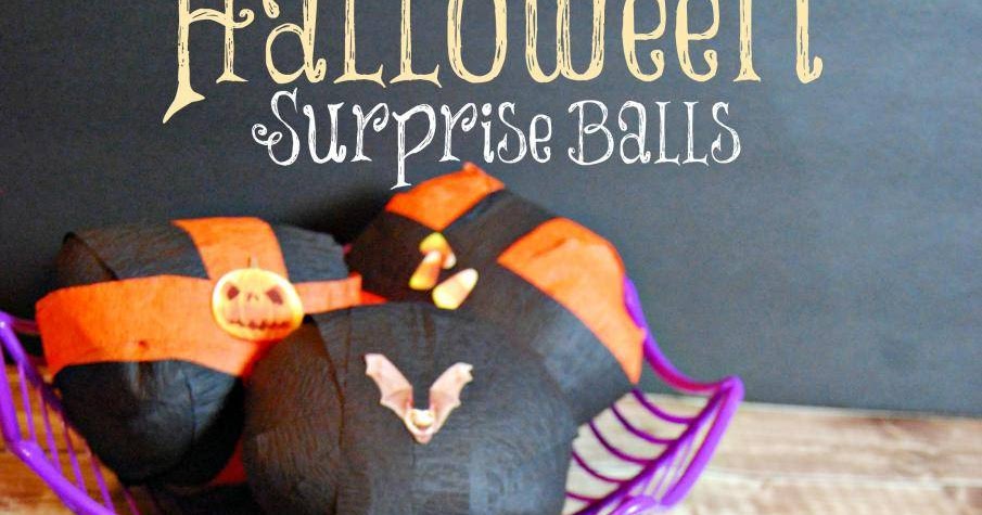 Halloween Surprise Balls from The Tiptoe Fairy | Sew Simple Home