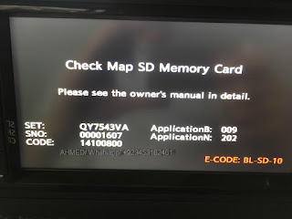check map sd memory card: NISSAN CLARION