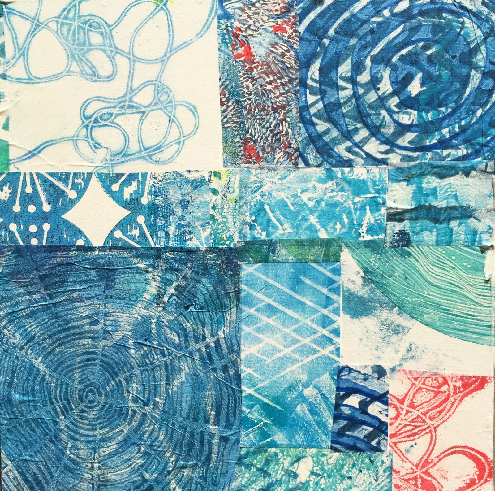 JaneVille: Abstract Collage ~ some gorgeous student work from a recent ...