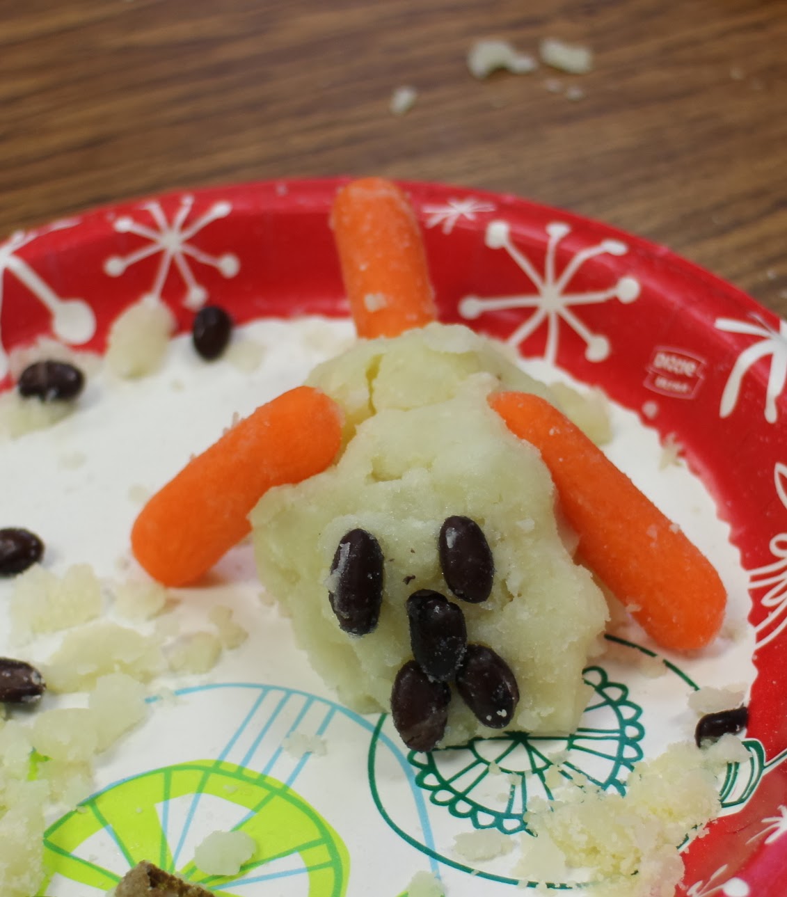 Cook Play Explore: Mashed Potato Snowman