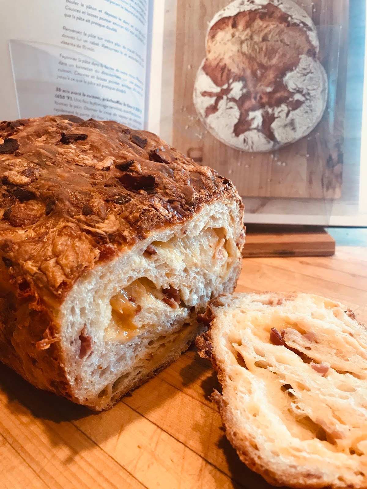 Madame Anne aux fourneaux: Pain fromage/bacon