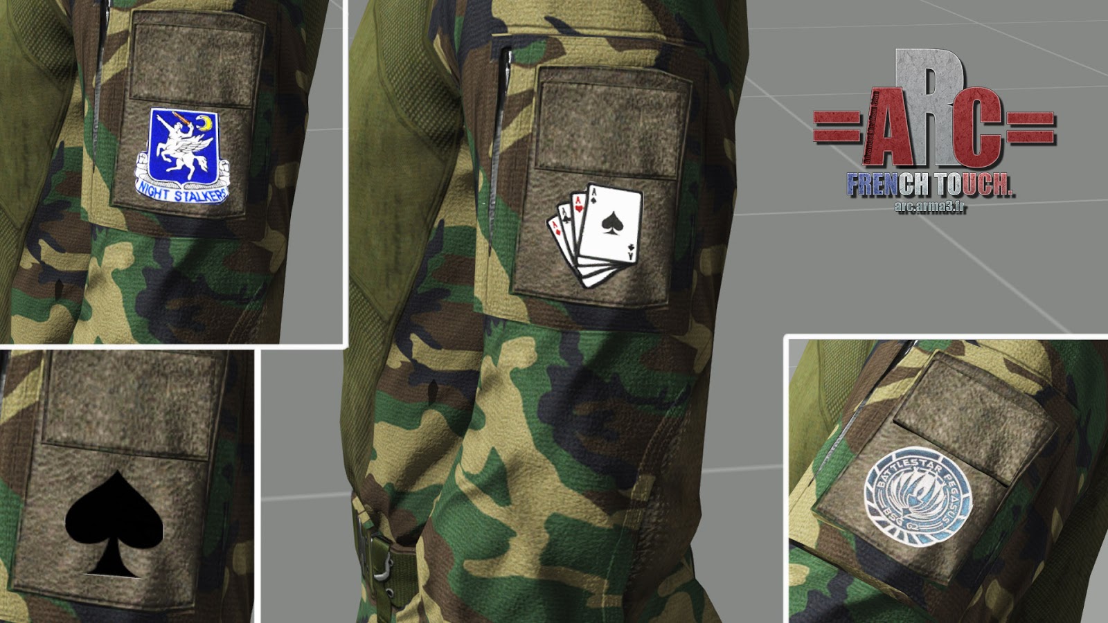 複数の部隊パッチやタグを Arma 3 に追加する ARC Patches / Insignia アドオンがバージョン 0.5 へ | 弱者の ...