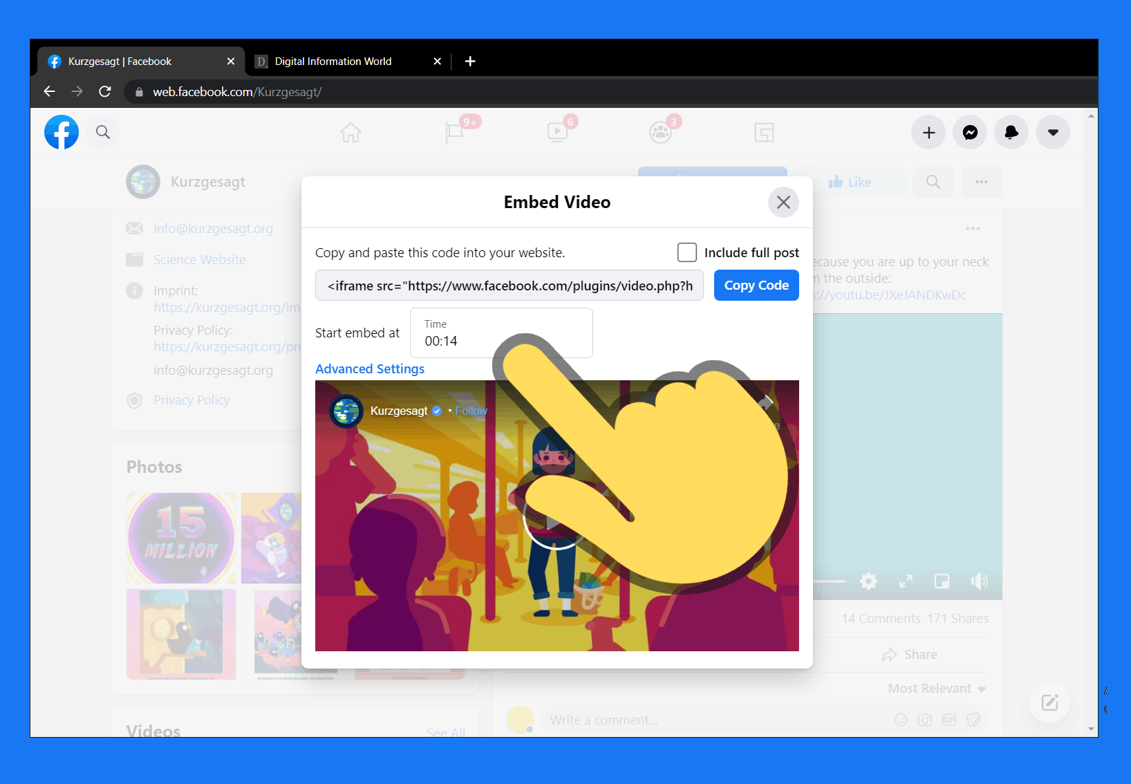 Good news for bloggers, writers and web publishers! You can now embed ...