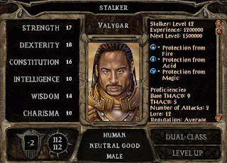 Best cRPGs: Valygar Corthala, Baldur's Gate 2 BG2 Companion