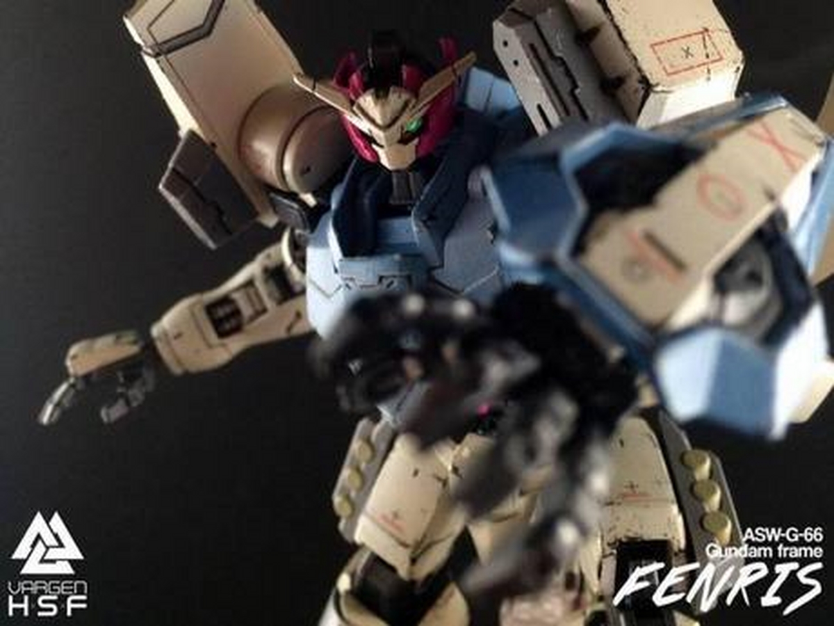 Custom Build: HG 1/144 ASW-G-66f Gundam Frame Fenris