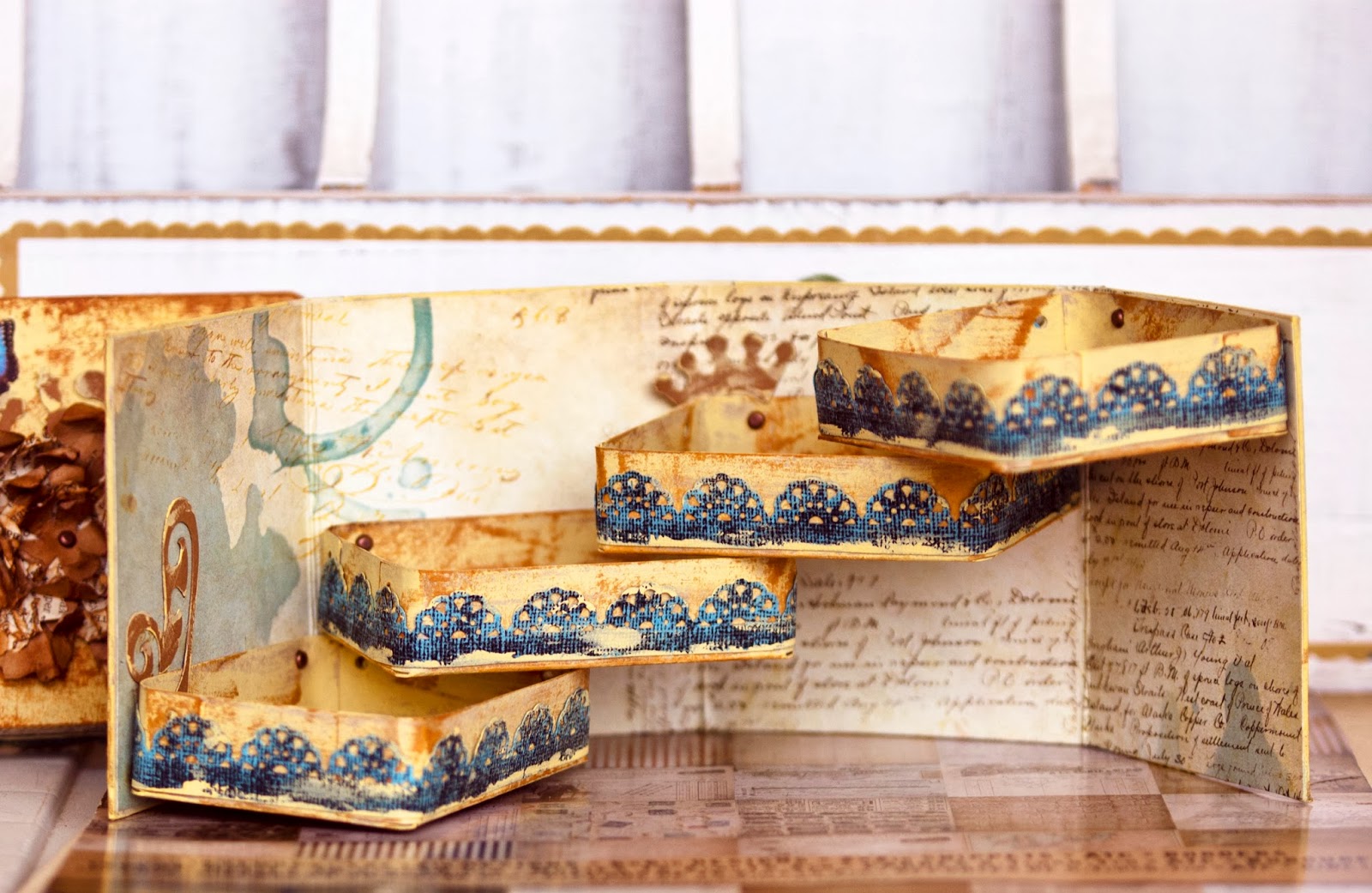 scrappylicious : ATC storage box