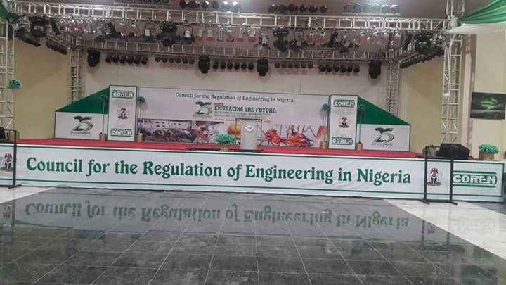 Preparation in top Gear for 2016 COREN Assembly in Akure