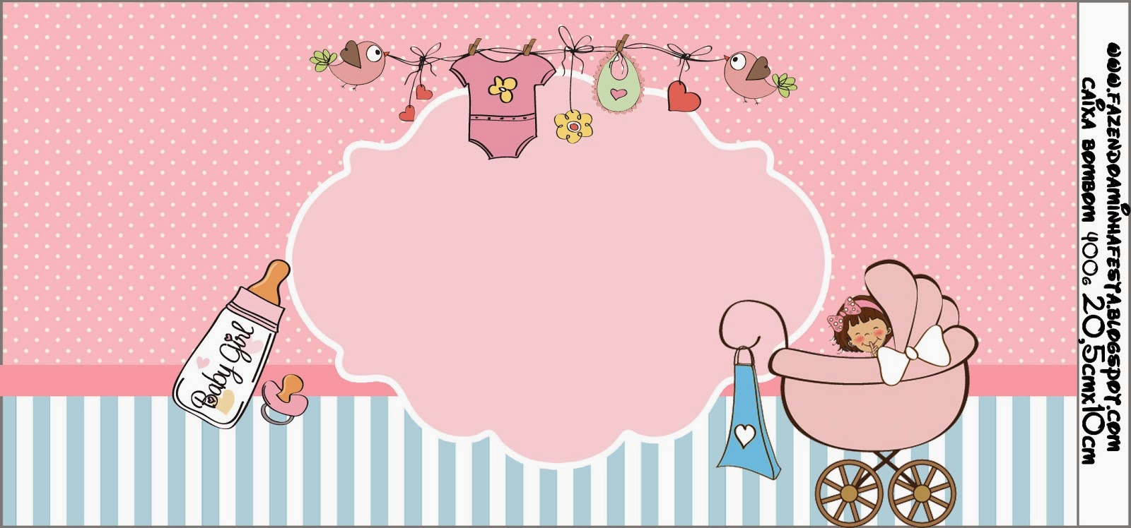 Baby Girl Free Printable Candy Bar Labels. - Oh My Fiesta! in english