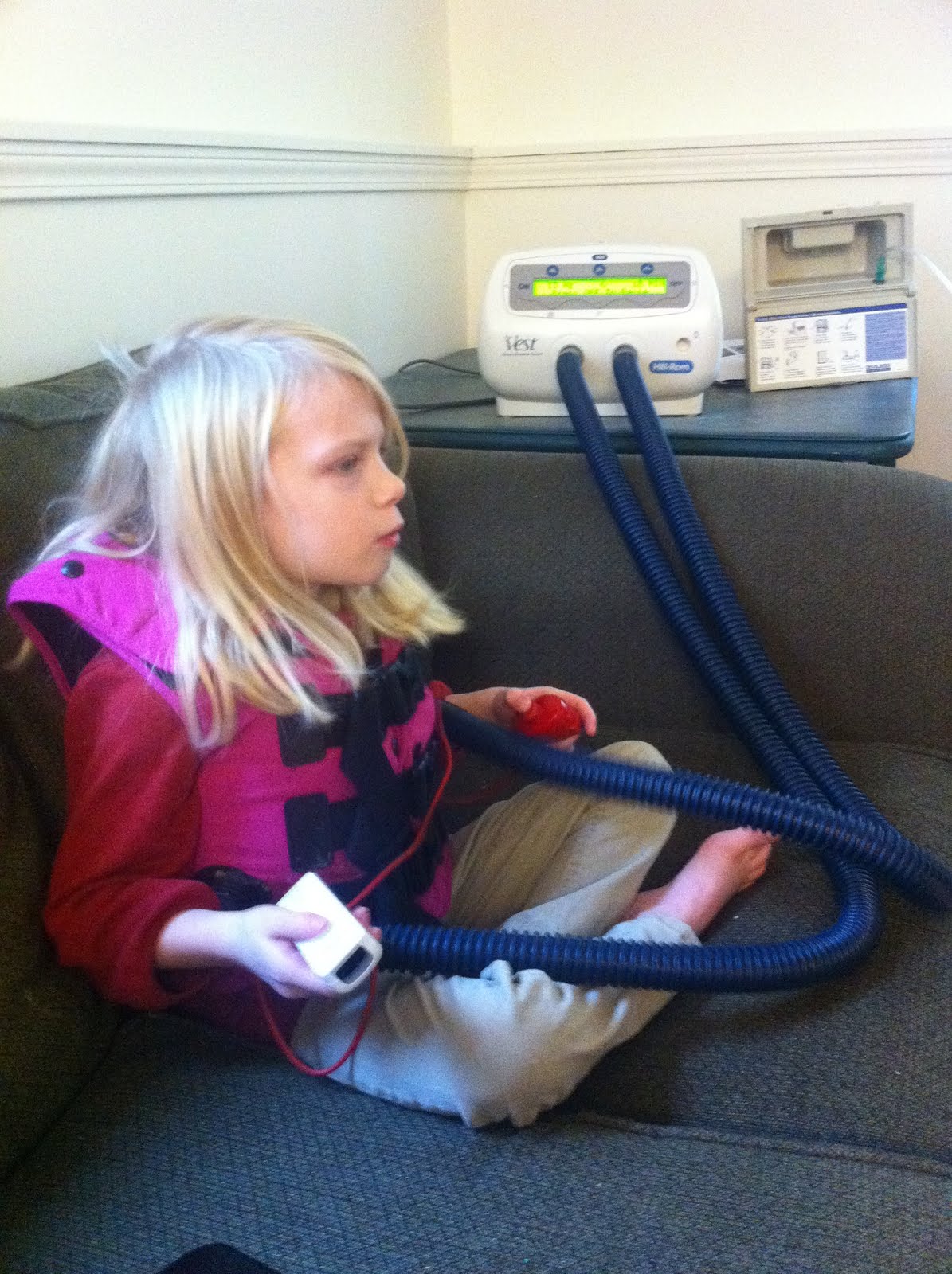 Experiencing Each Moment: Cystic Fibrosis Vest Compliance