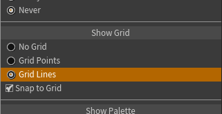 サルにもわかる Houdini: Grid display in network editor