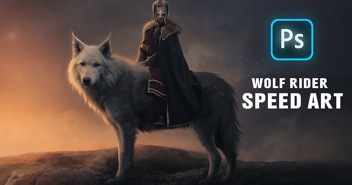 Wolf Rider Photoshop Manipulation Cambo Creation