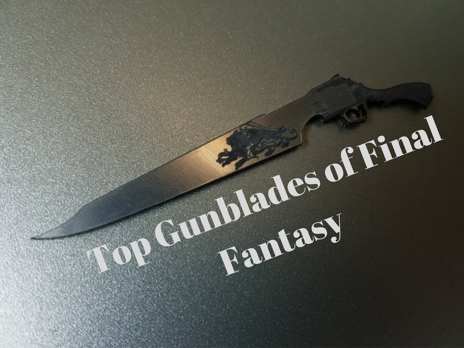 Final-Fantasy-Swords: Top Gunblades of Final Fantasy