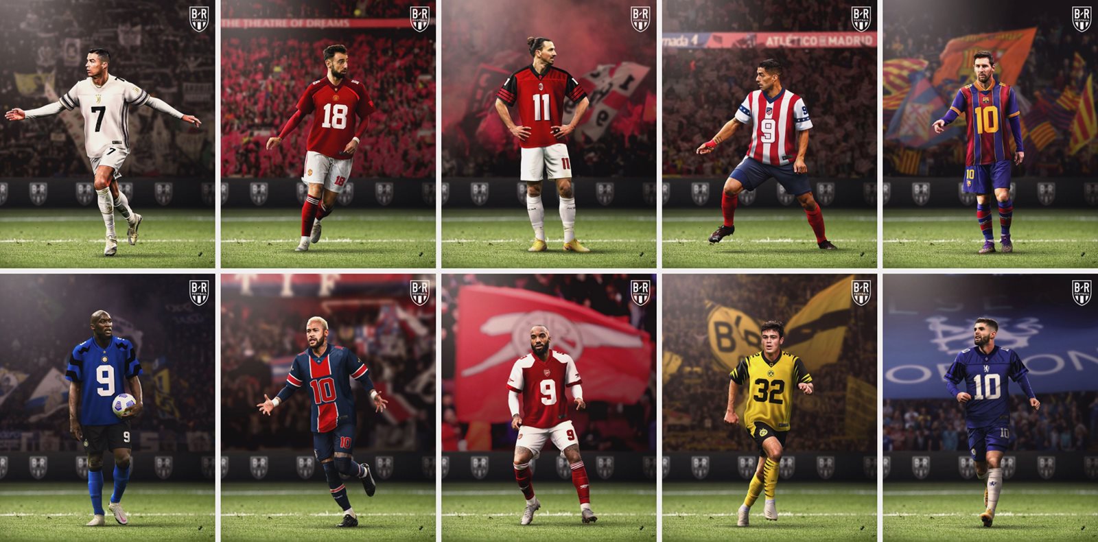 NFL-Style Concept Kits for 10 Big European Clubs - Footy Headlines